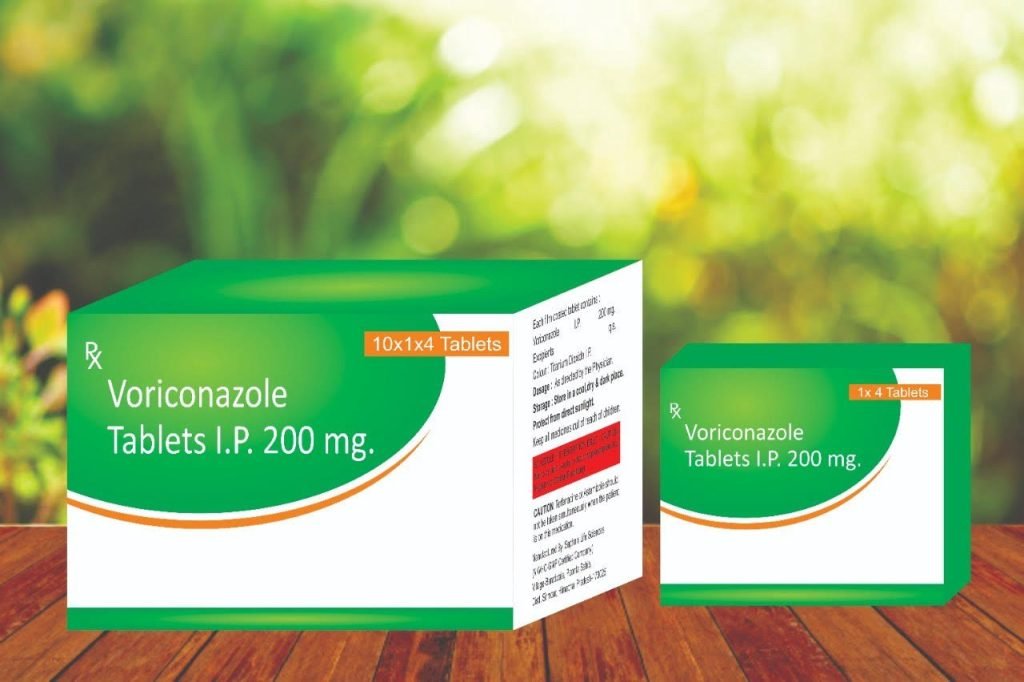 Voriconazole Tablet Manufacturer in India | Voriconazole 200mg